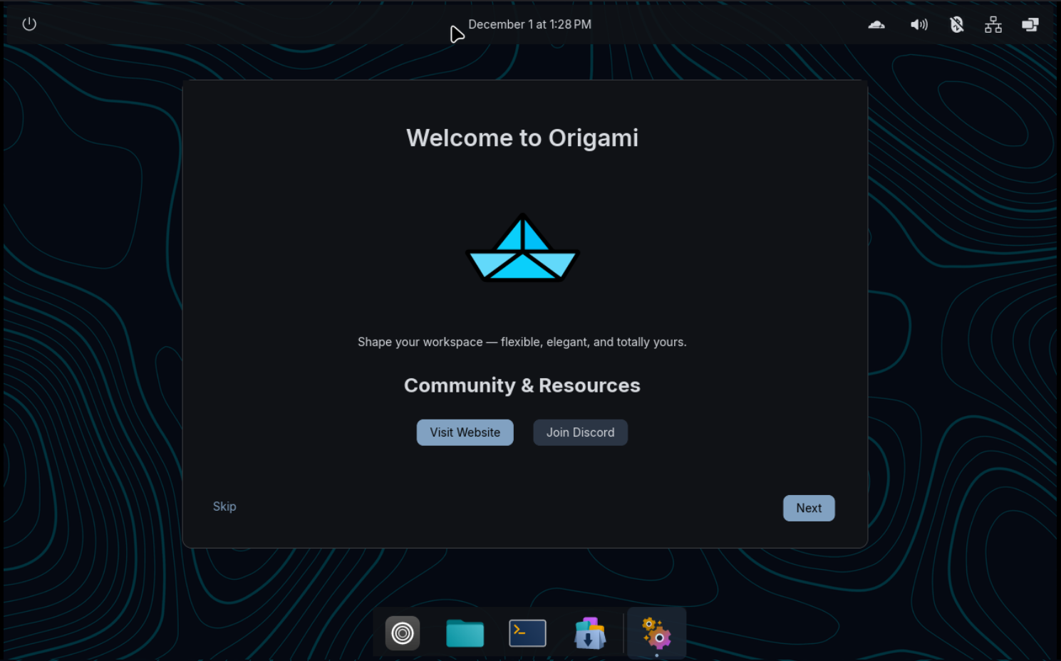 Origami Linux – Fold Your System